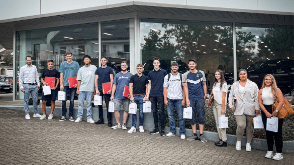 Ausbildungsstart 2022. - Klaus Scheller GmbH - BMW Fahrzeuge & Services